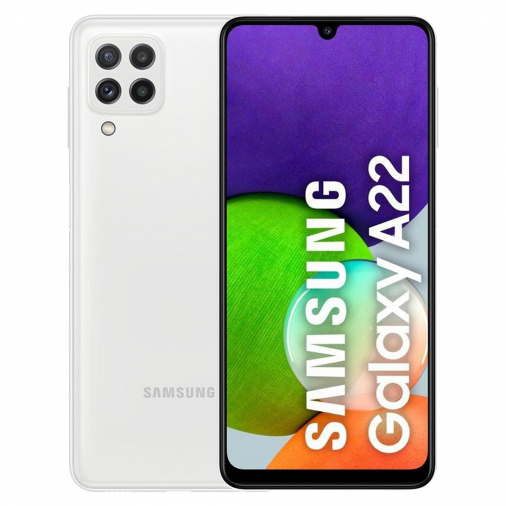 Dimprice | Samsung Galaxy A22 Smartphone (5G, 4GB Ram, 64GB Rom) - White